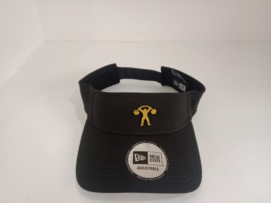 New Era Morning Club Black Visor Cap, Men's Fashion, Watches ...