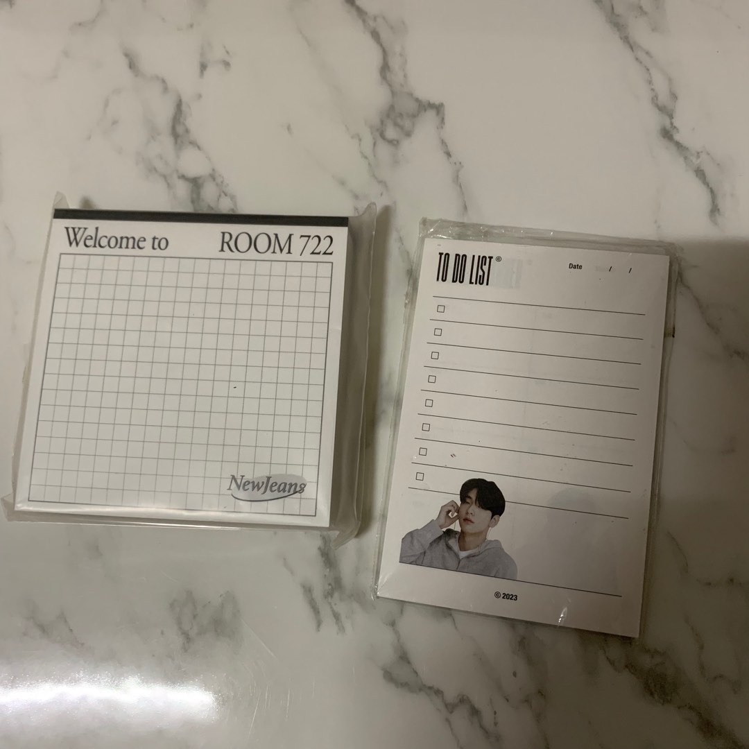 Newjeans and TXT Notepad, Hobbies & Toys, Memorabilia & Collectibles, K ...