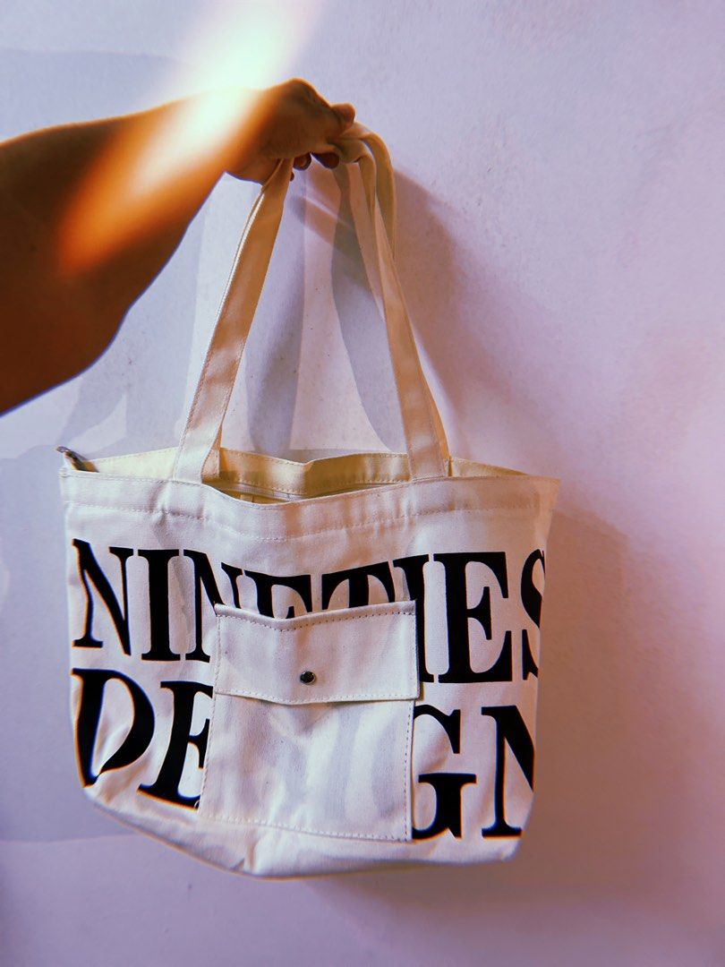 Nineties design, Women's Fashion, Bags & Wallets, Tote Bags on Carousell