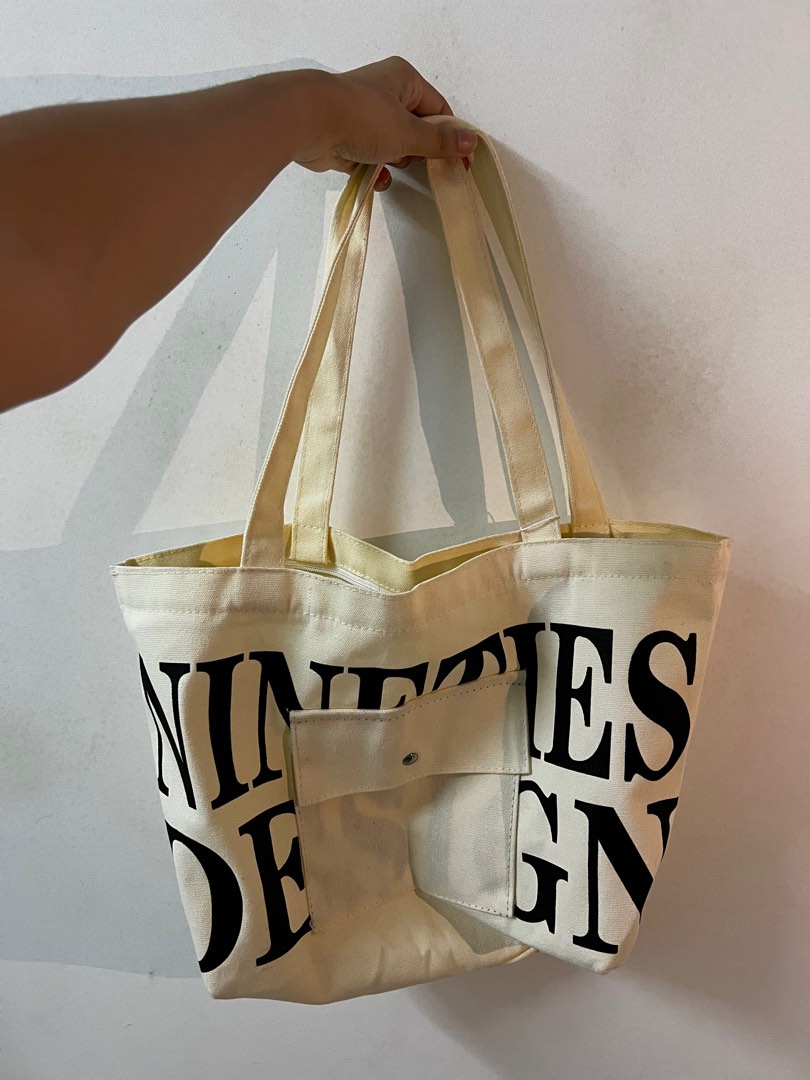 Nineties design, Women's Fashion, Bags & Wallets, Tote Bags on Carousell