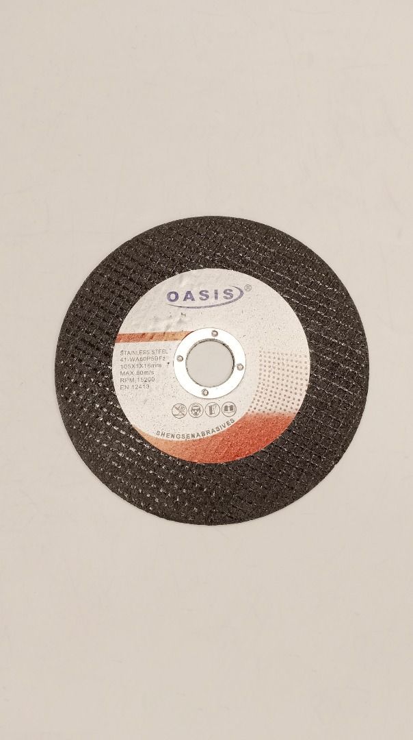 OASIS CUTTING DISC 4inc, BEST FOR METAL IRON STAINLESS STEEL, TV & Home ...