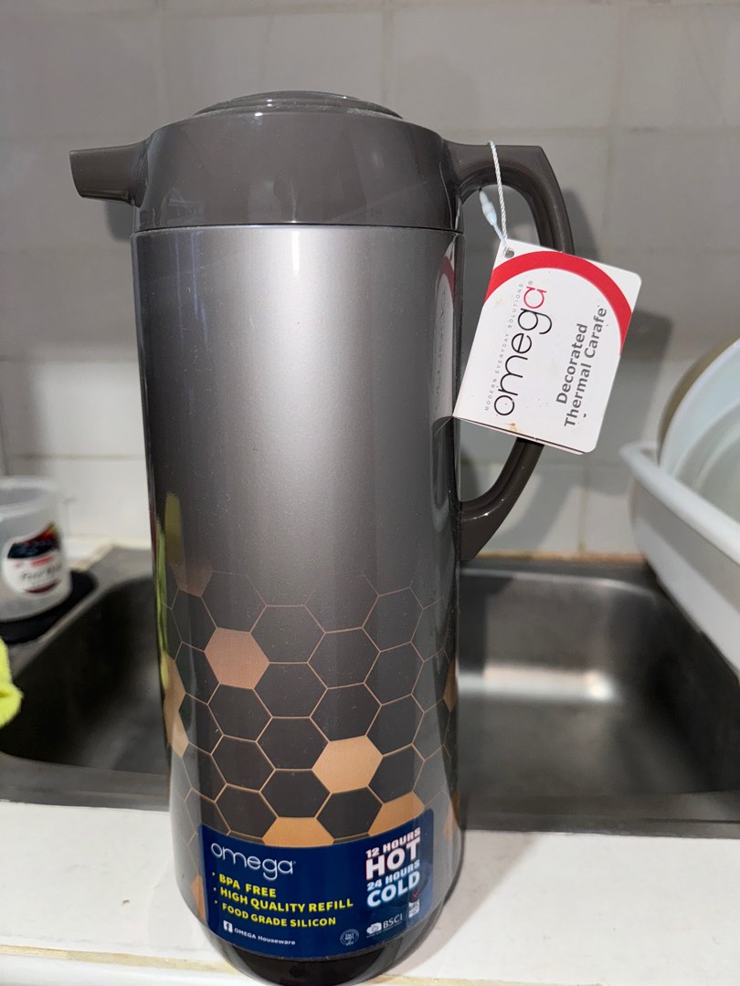Omega Thermal Carafe, Furniture & Home Living, Kitchenware & Tableware ...