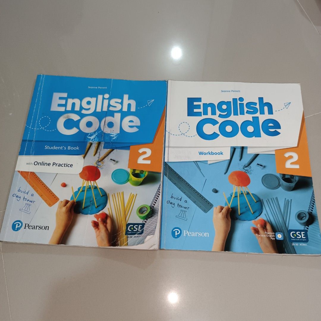 Paket buku English Code grade 2 kelas 2 SD, Buku & Alat Tulis, Buku ...