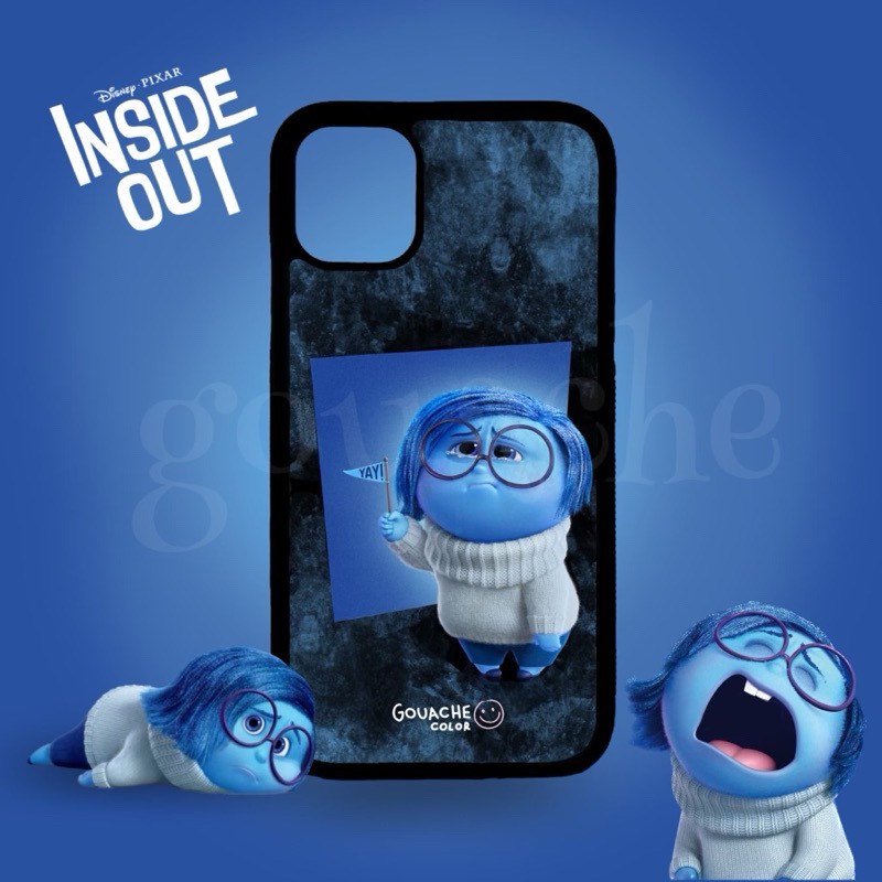 PIXAR Inside Out 2 iPhone Case sadness disgust joy, Mobile Phones ...
