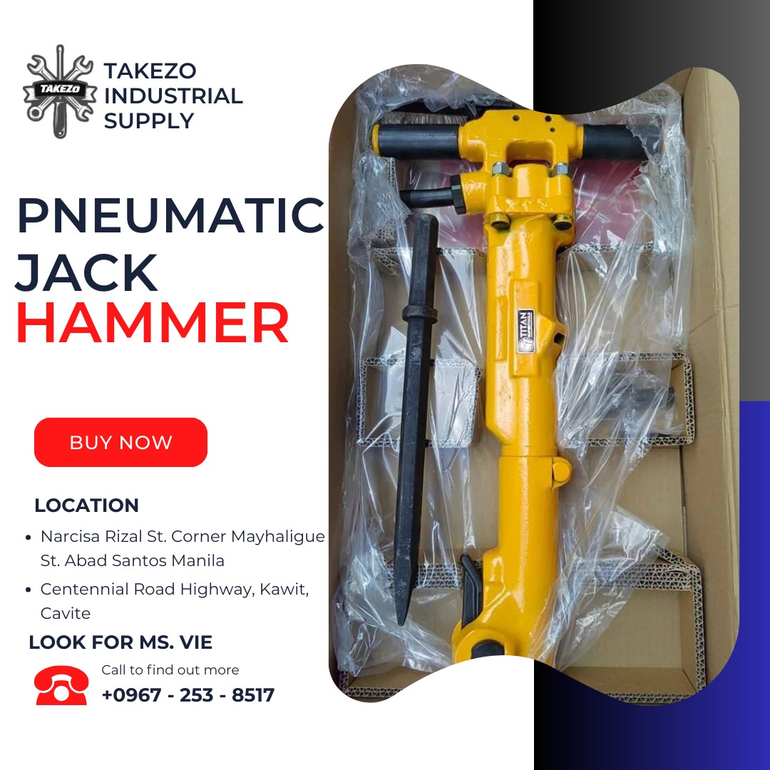 PNEUMATIC JACK HAMMER, Commercial & Industrial, Industrial Equipment on Carousell