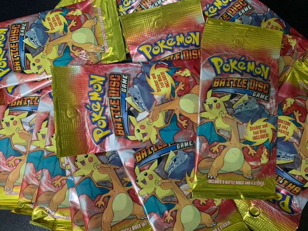 Pokemon battle disc game, Hobbies & Toys, Toys & Games on Carousell