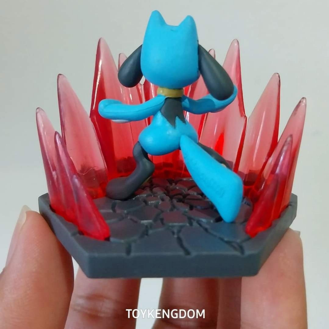 Pokemon Diorama Fighting And Ghost ( Riolu ), Hobbies & Toys, Toys ...