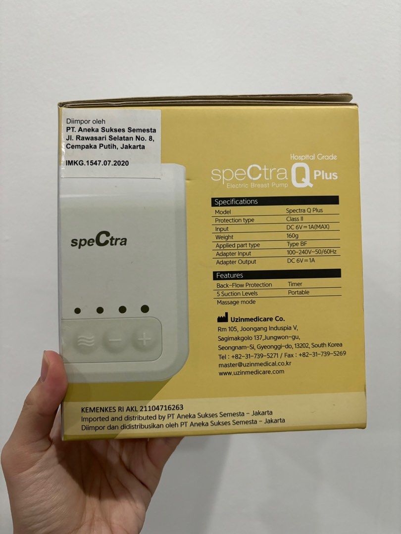 POMPA ASI ELEKTRIK - Spectra Q Plus Hospital Grade New Motor AT 2019 ...