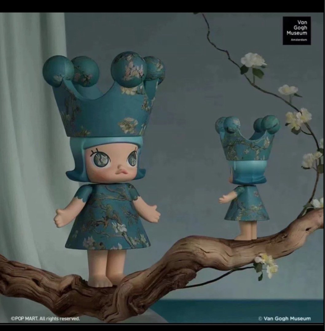 Popmart Molly Van Gogh 400%, Hobbies & Toys, Toys & Games on Carousell