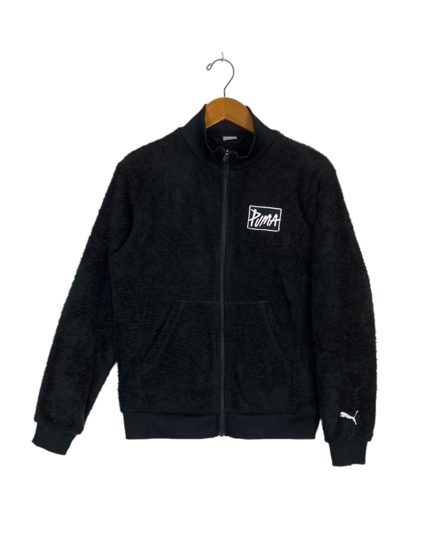 Puma Deep Pile Embroidery Spell Out, Women's Fashion, Coats, Jackets ...