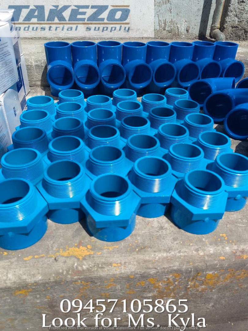 PVC Male Adapter blue, Commercial & Industrial, Construction Tools ...