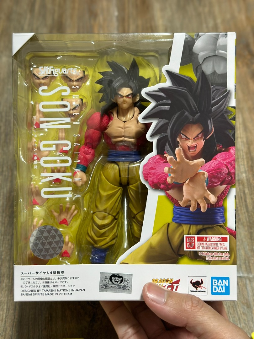 Quit SH Figuarts Super Saiyan 4 Goku Reissue, Hobbies & Toys, Toys ...