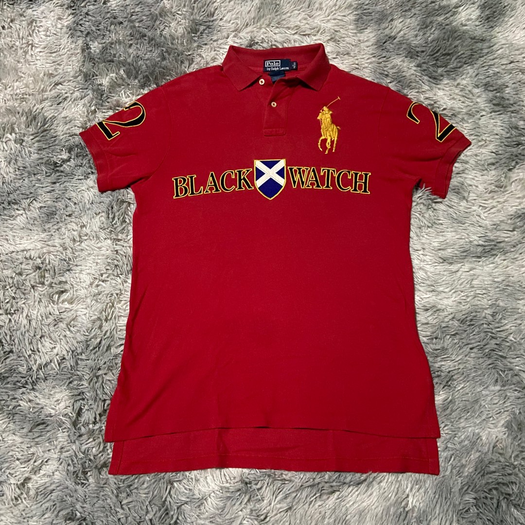 Ralph Lauren Black Watch Polo Shirt, Men's Fashion, Tops & Sets ...
