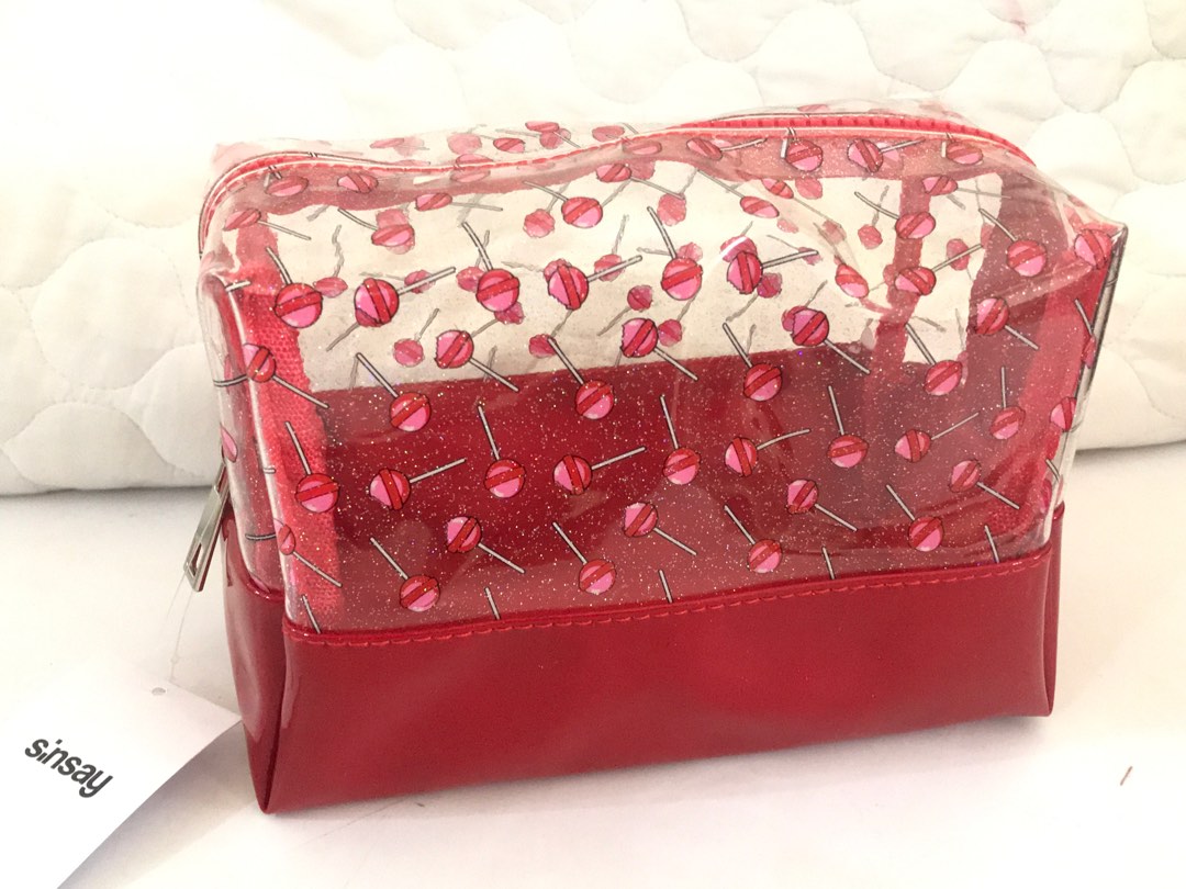 Ready stock: Sinsay PVC Lollipop design pouch, Women's Fashion, Jewelry ...