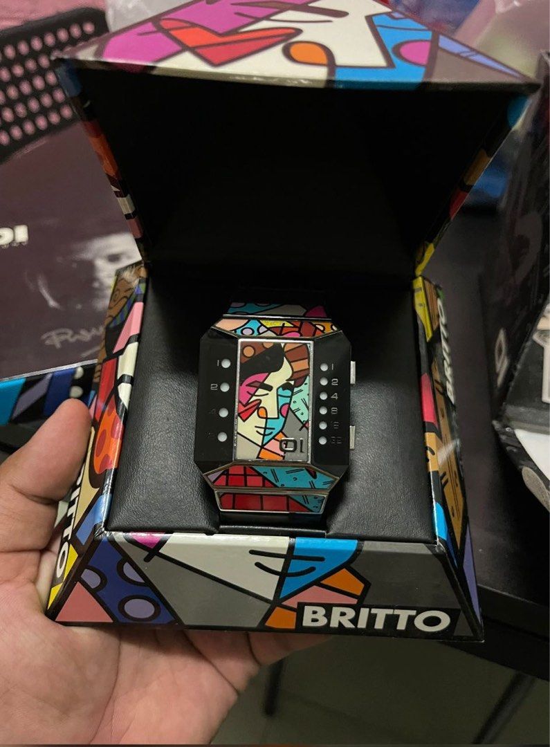 ROMERO BRITTO WATCH, Men's Fashion, Watches & Accessories, Watches on ...