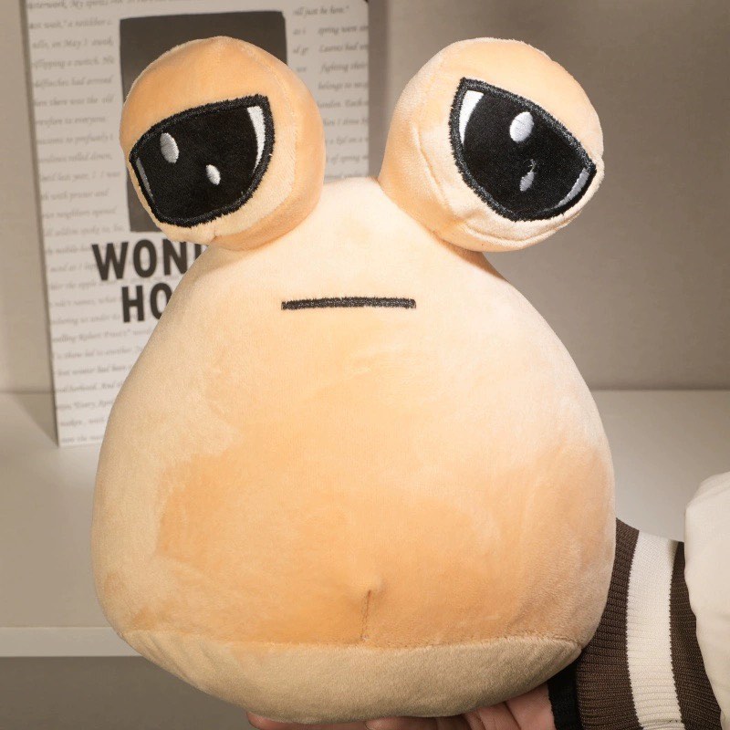 Sad Pou Snail Plushie, Hobbies & Toys, Toys & Games on Carousell