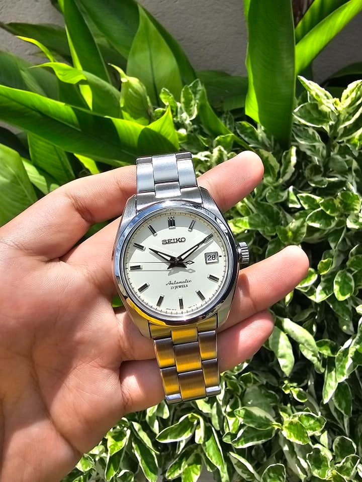 Seiko SARB035 Baby GS Cream Dial, Luxury, Watches on Carousell