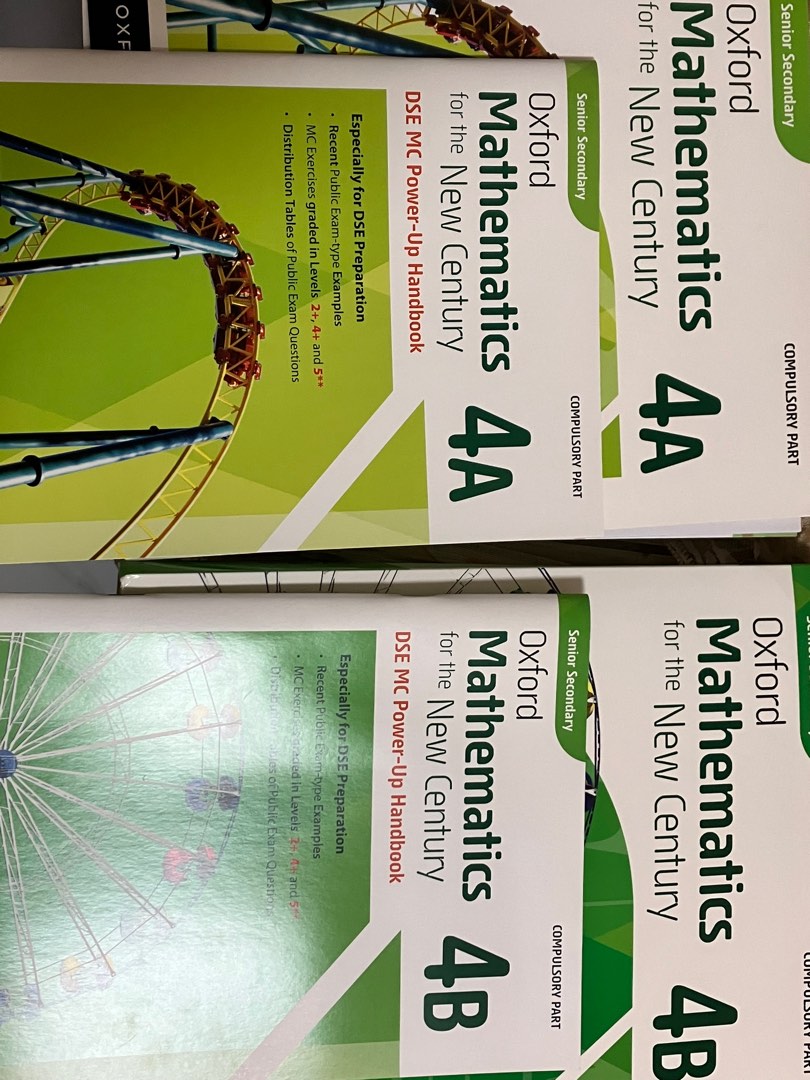 Senior Secondary Oxford Mathematics for the New Century Book 4A (with ...