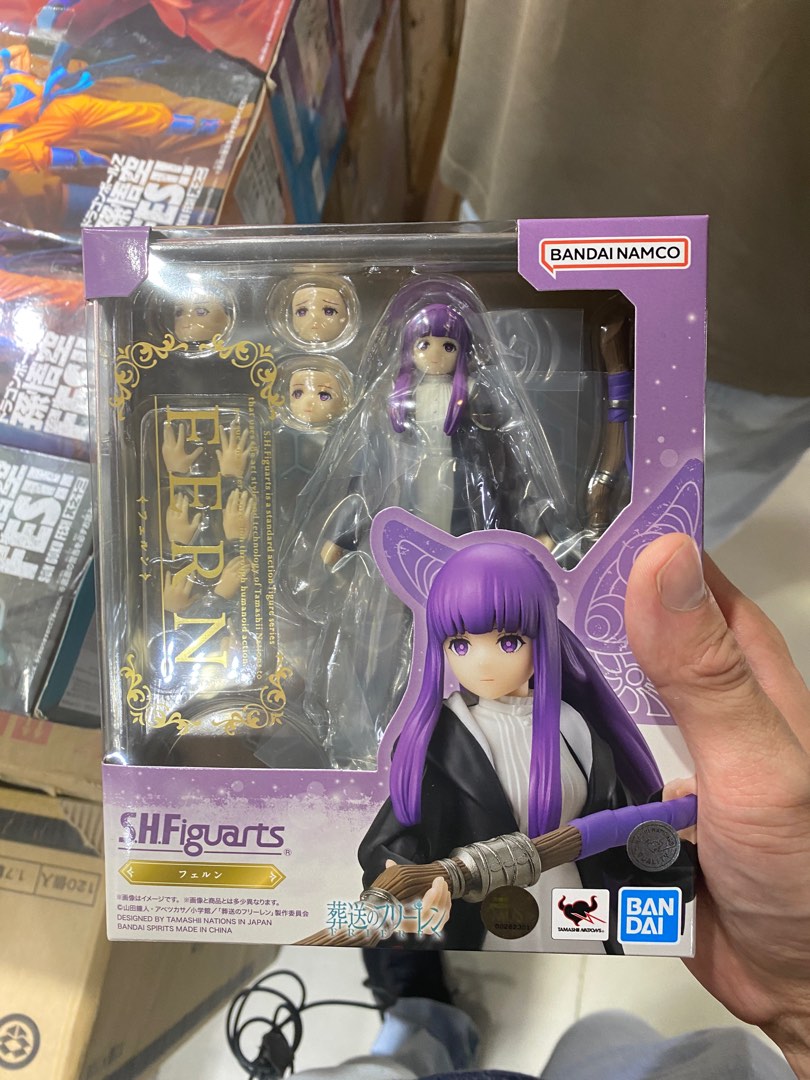 全新SHF 費倫 Frieren 葬送的芙莉蓮 s.h.figuarts, 興趣及遊戲, 玩具 & 遊戲類 - Carousell