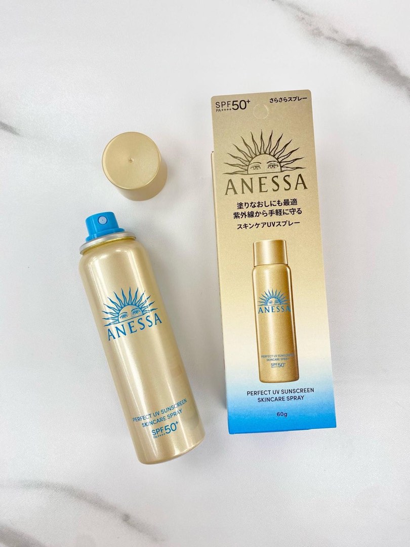Shiseido Anessa Perfect UV Sunscreen Skincare Spray SPF50, 美容＆個人護理, 健康及美容 - 皮膚護理, 面部 - 面部護理 ...