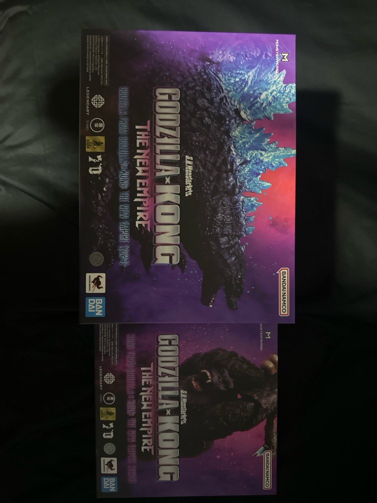 Shm Shmonsterarts Godzilla and Kong, Hobbies & Toys, Toys & Games on ...
