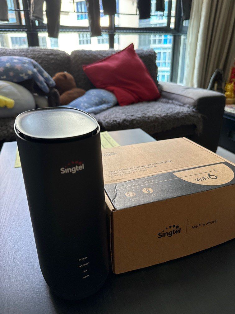Singtel wifi 6 router, Computers & Tech, Parts & Accessories ...
