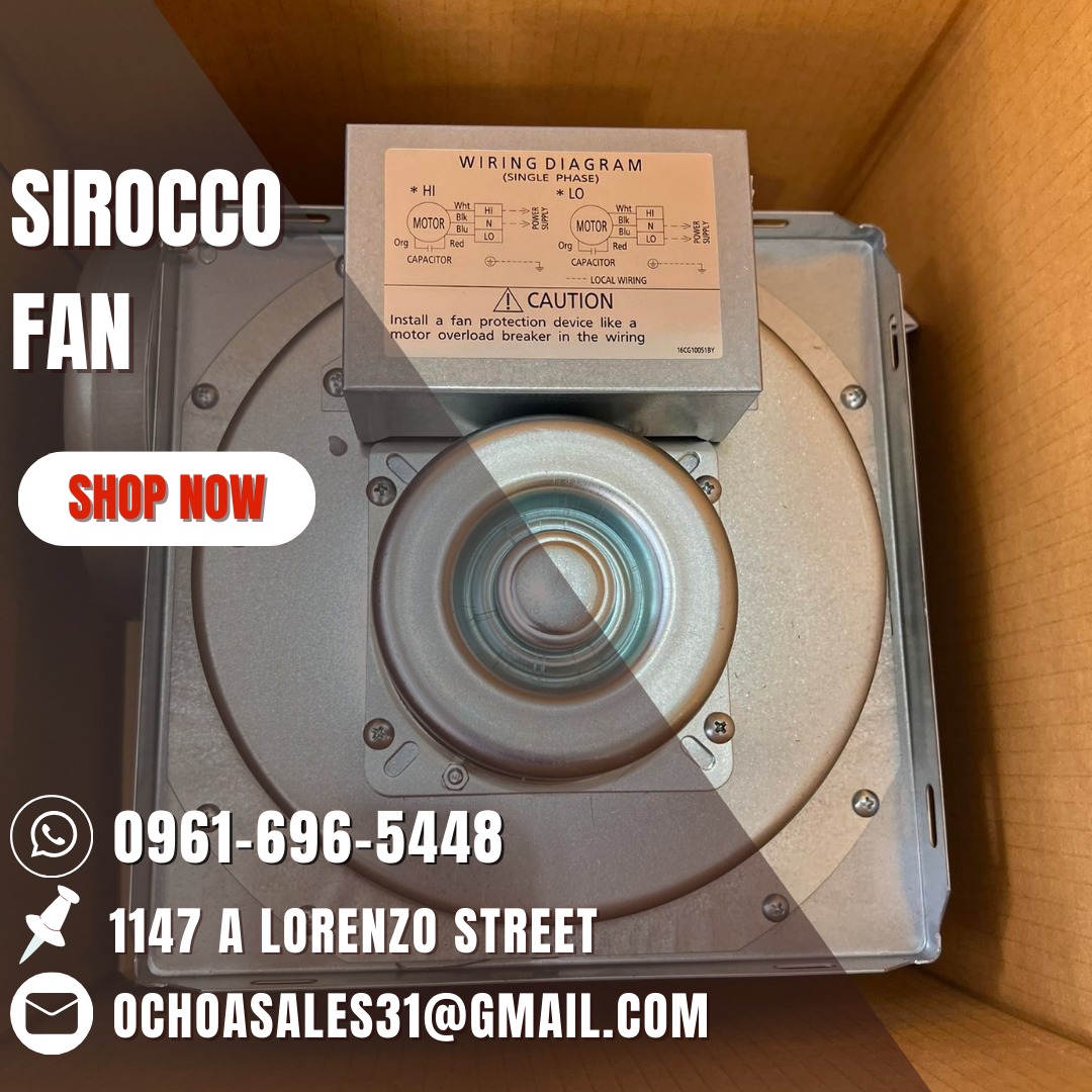 SIROCCO FAN, Commercial & Industrial, Construction & Building Materials ...
