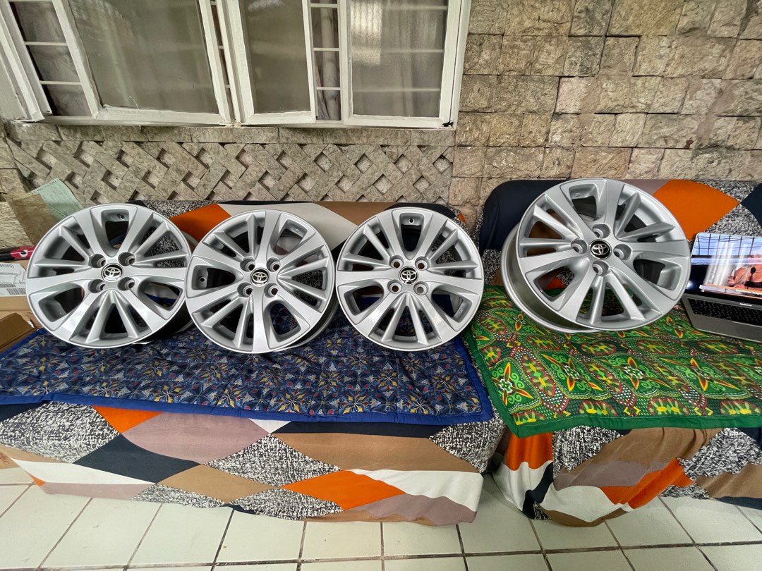 Size 15 Toyota Vios Mags, Car Parts & Accessories, Mags and Tires on ...