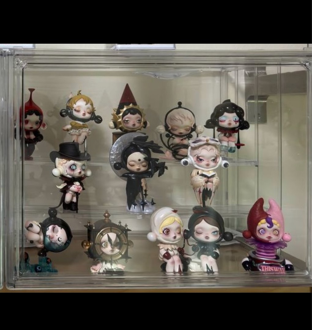 Skullpanda Image of Reality FULL SET inclusive of DISPLAY CASE popmart ...