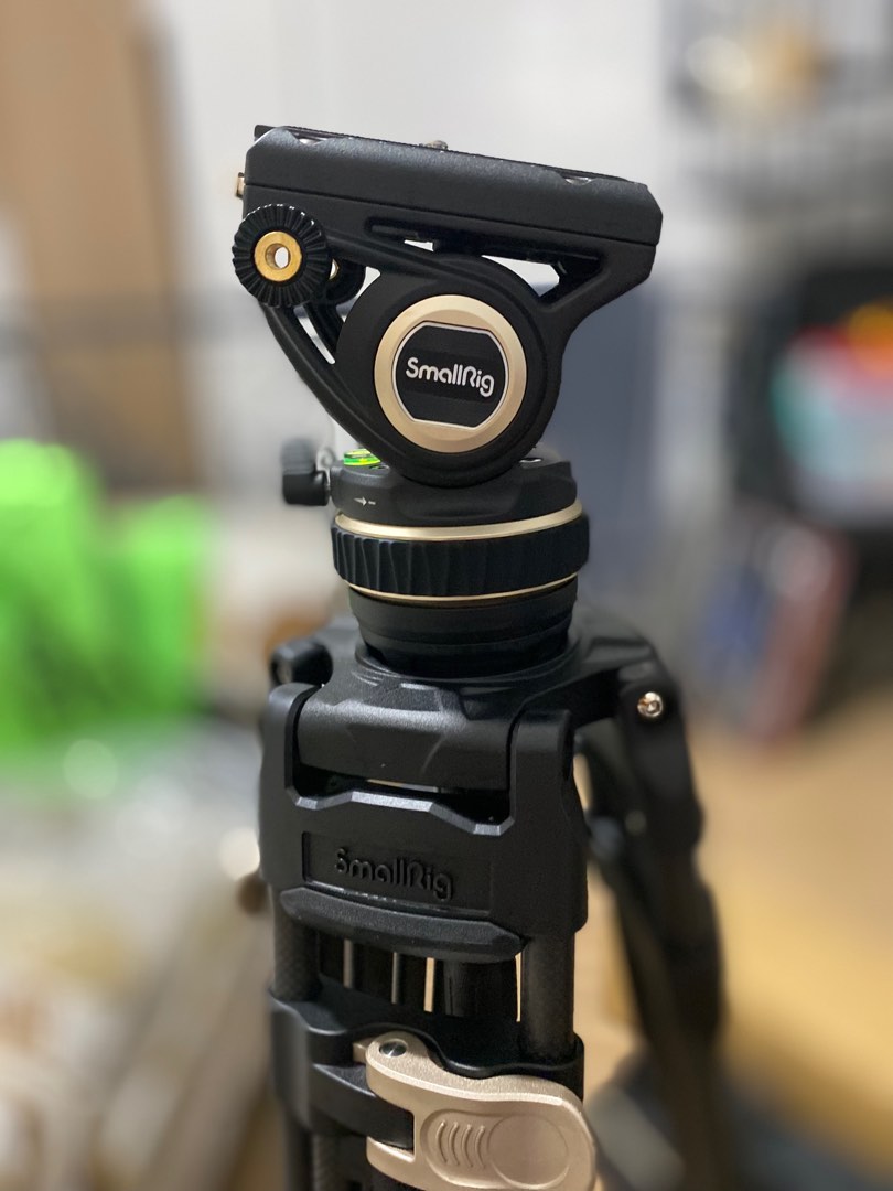 SmallRig FreeBlazer Heavy-Duty Carbon Fiber Tripod Kit AD-100 ...