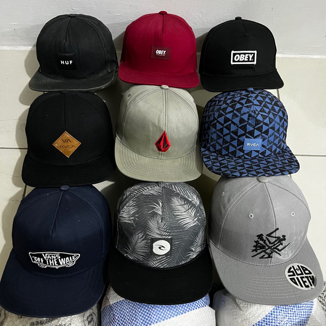 Snapback cap brands, mula RM38 dan ke atas, Men's Fashion, Watches ...