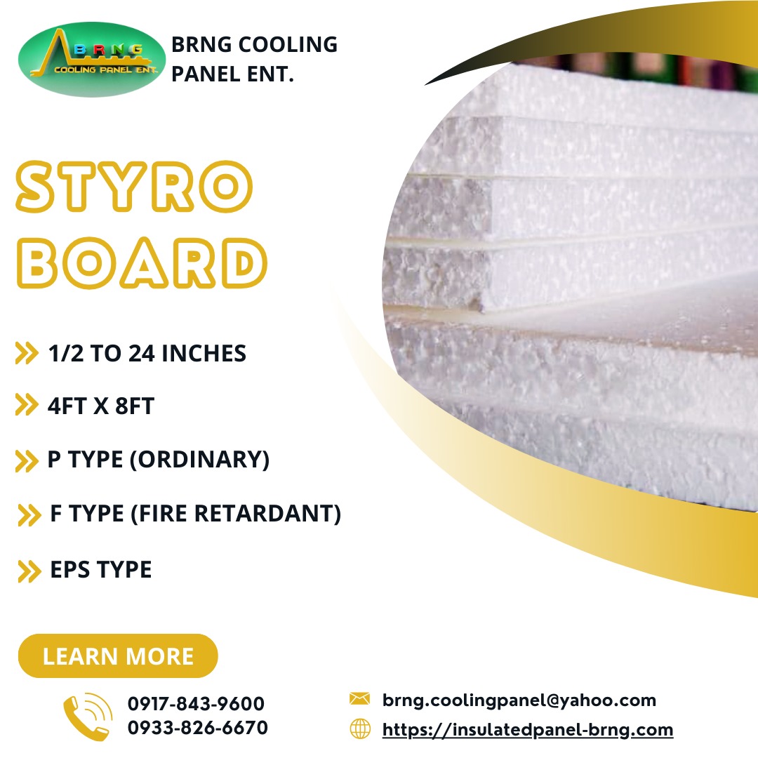 STYRO BOARD, Commercial & Industrial, Construction & Building Materials ...