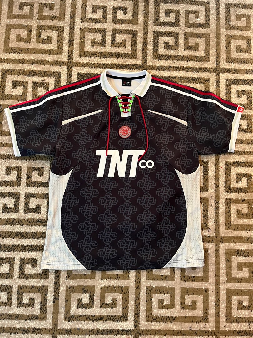 TNTCO X Carlsberg Jersey, Men's Fashion, Tops & Sets, Tshirts & Polo Shirts on Carousell