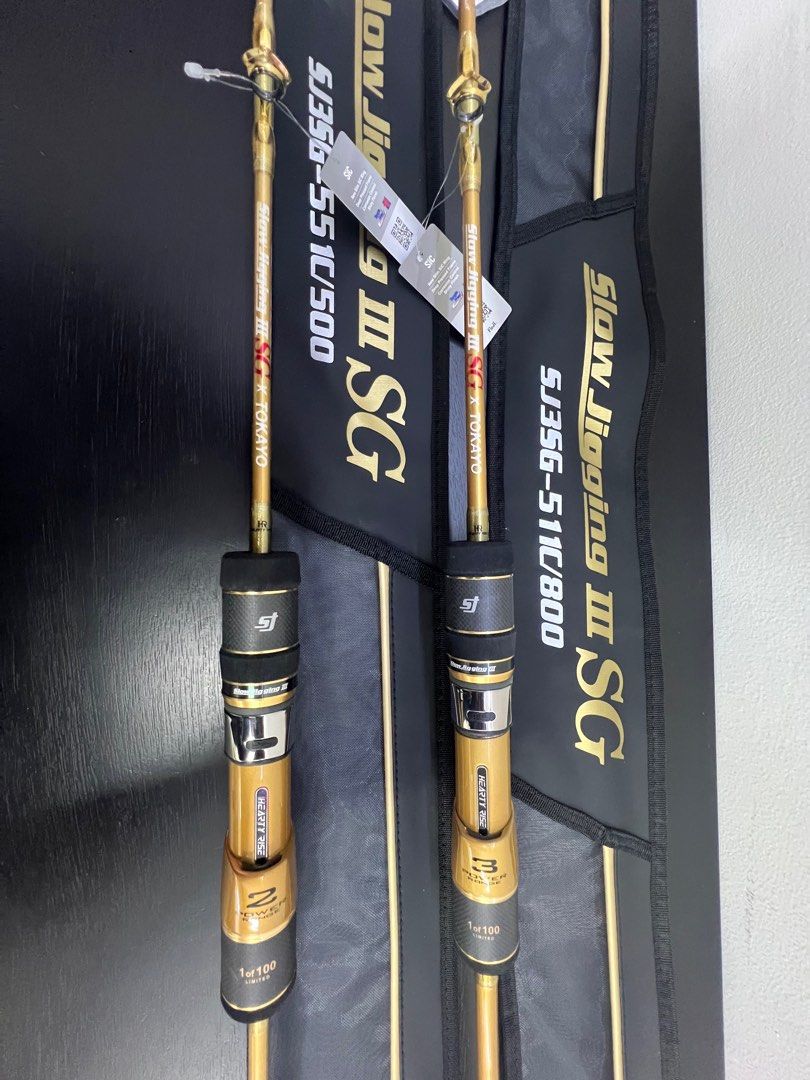 Tokayo SJ3 SG Limited Jigging Rod, Sports Equipment, Fishing on Carousell