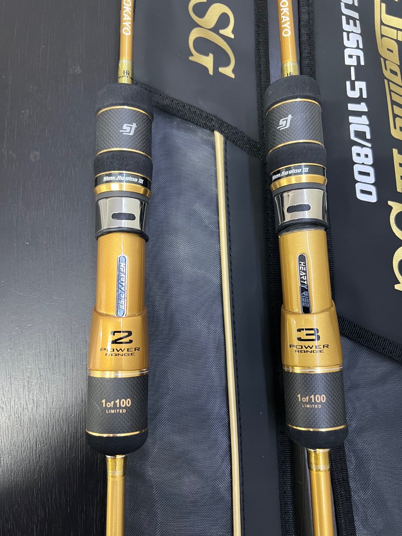 Tokayo SJ3 SG Limited Jigging Rod, Sports Equipment, Fishing on Carousell