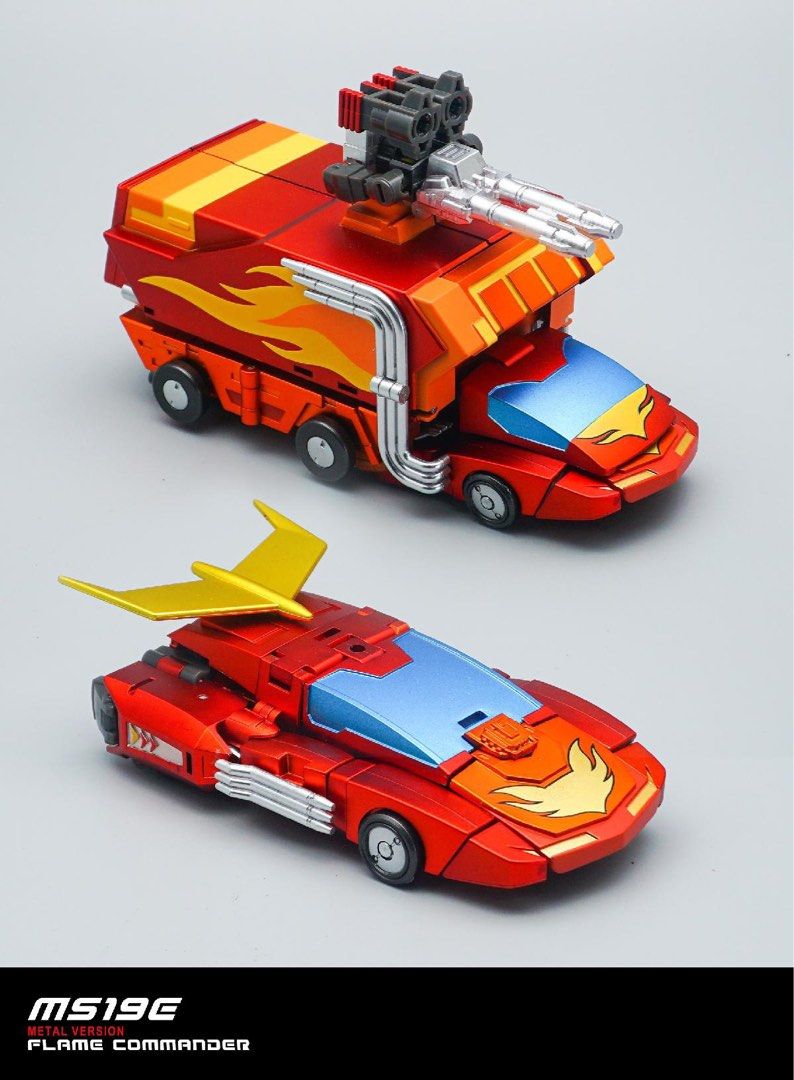 Transformers MechFansToys MFT Mechanic Studio - MS-19C Flame Commander ...