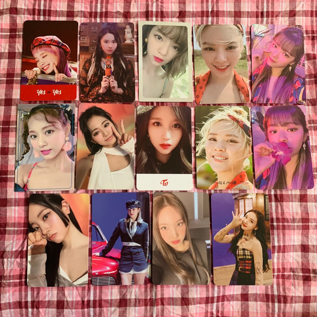 TWICE OFFICIAL PHOTOCARDS, Hobbies & Toys, Memorabilia & Collectibles ...