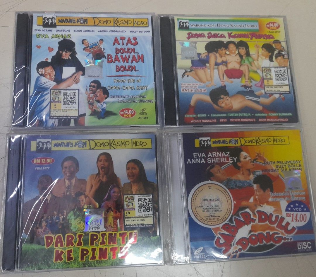 VCD FILEM INDONESIA, Hobbies & Toys, Music & Media, CDs & DVDs on Carousell