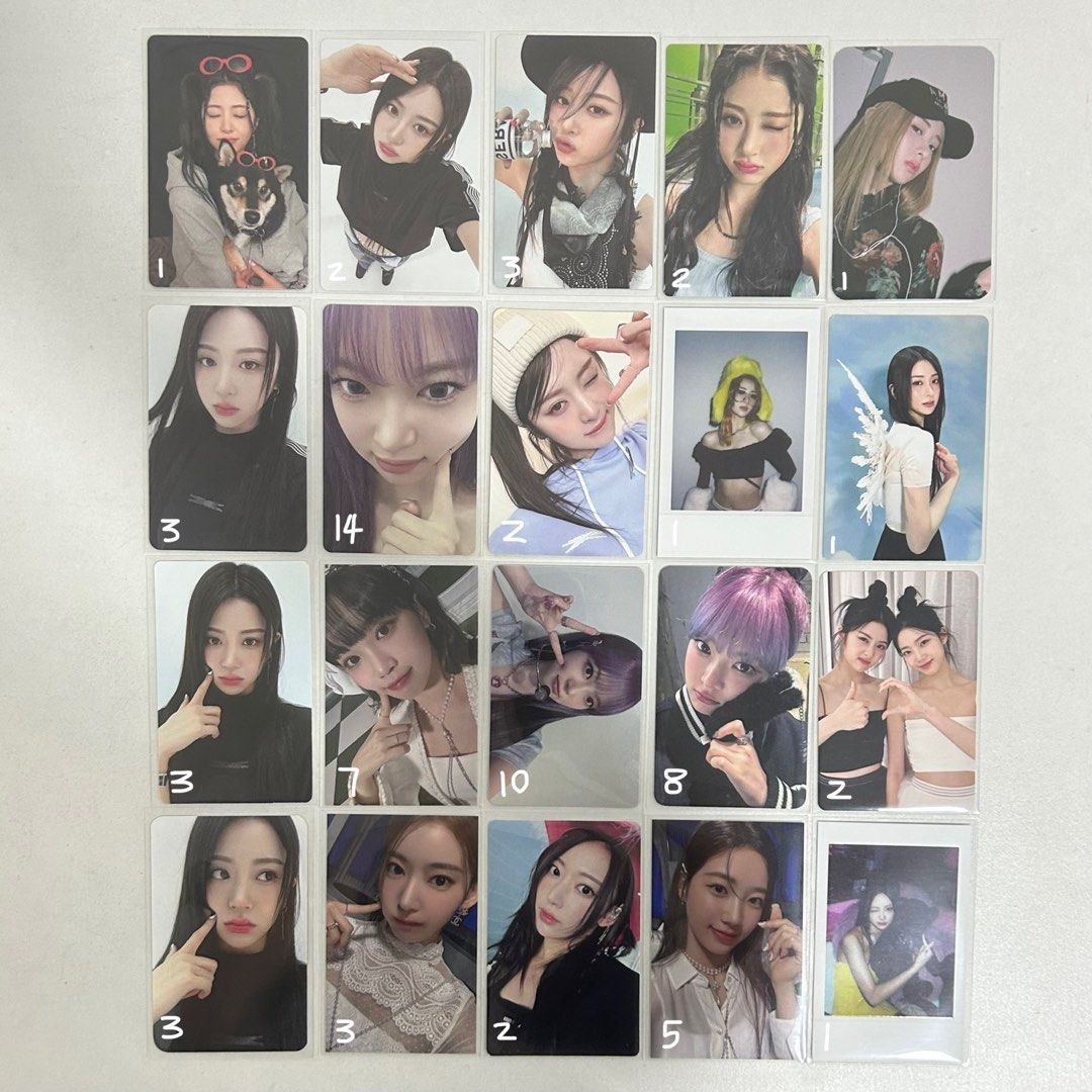 [wts] le sserafim sakura chaewon yunjin kazuha eunchae antifragile unforgiven japan fearless ...