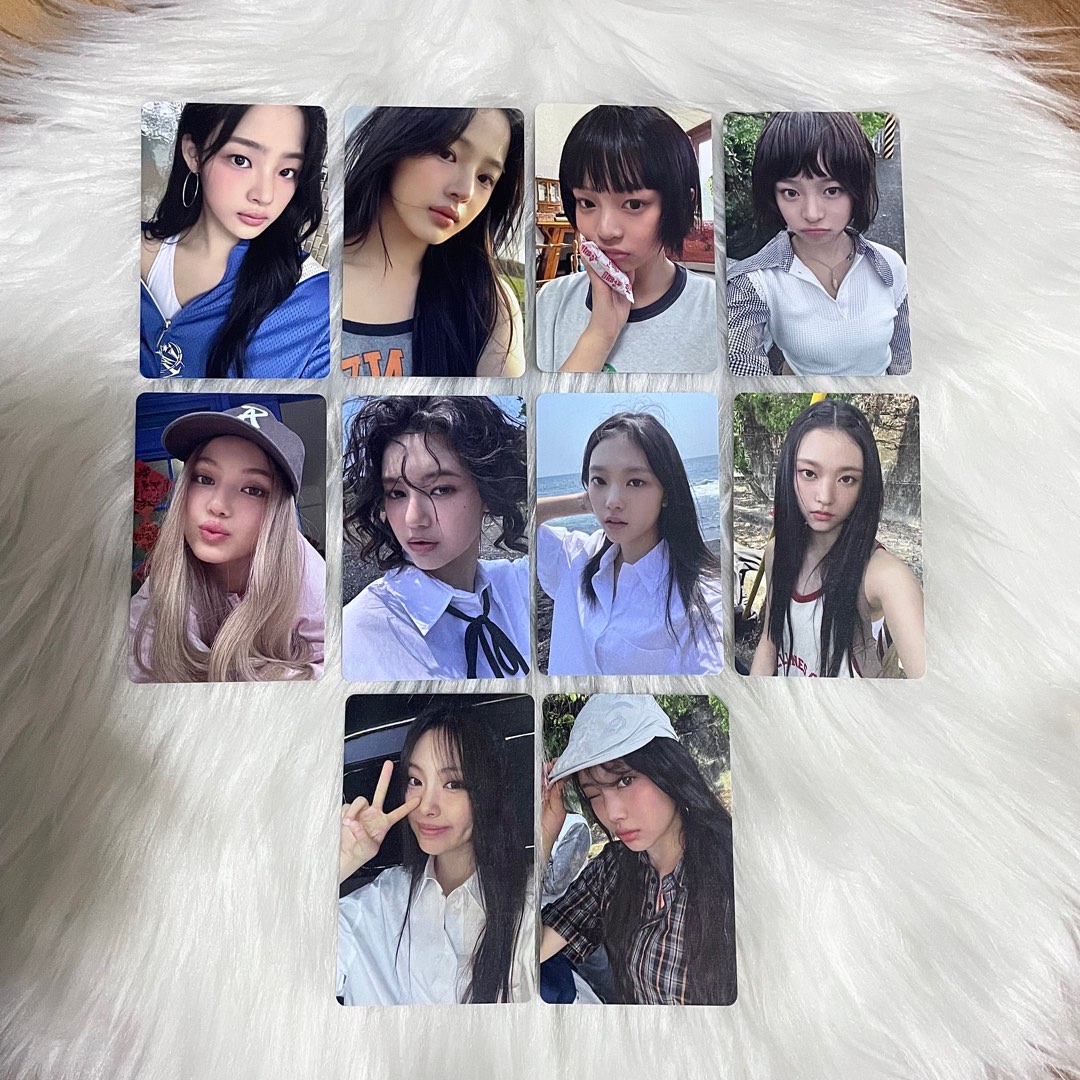 WTS NewJeans Line Friends How Sweet Album Photocards Minji Hanni Haerin Danielle Hyein ...