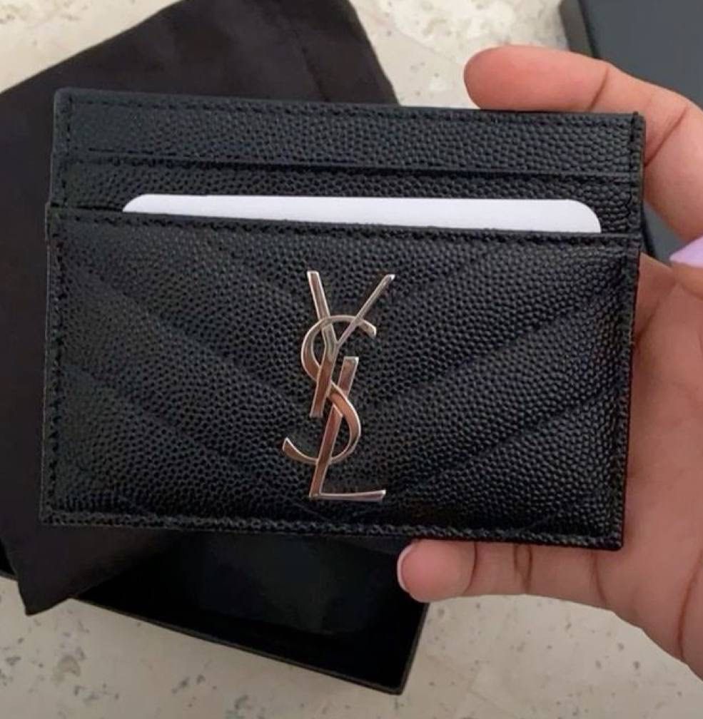 YSL Card Holder, Women's Fashion, Bags & Wallets, Wallets & Card ...