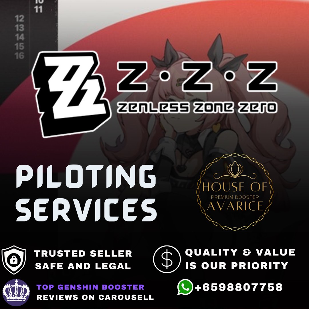 Zenless Zone Zero Boosting Material Collection Pilot Services / Farming ...