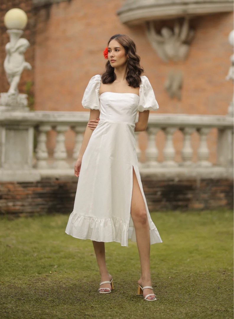 Zoo Label Marcela Linen Dress, Women's Fashion, Dresses & Sets, Dresses ...