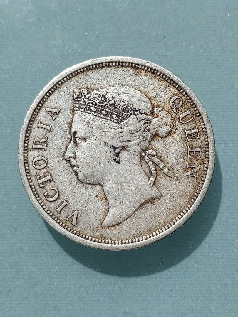 1895 Queen Victoria 50c, Hobbies & Toys, Memorabilia & Collectibles ...