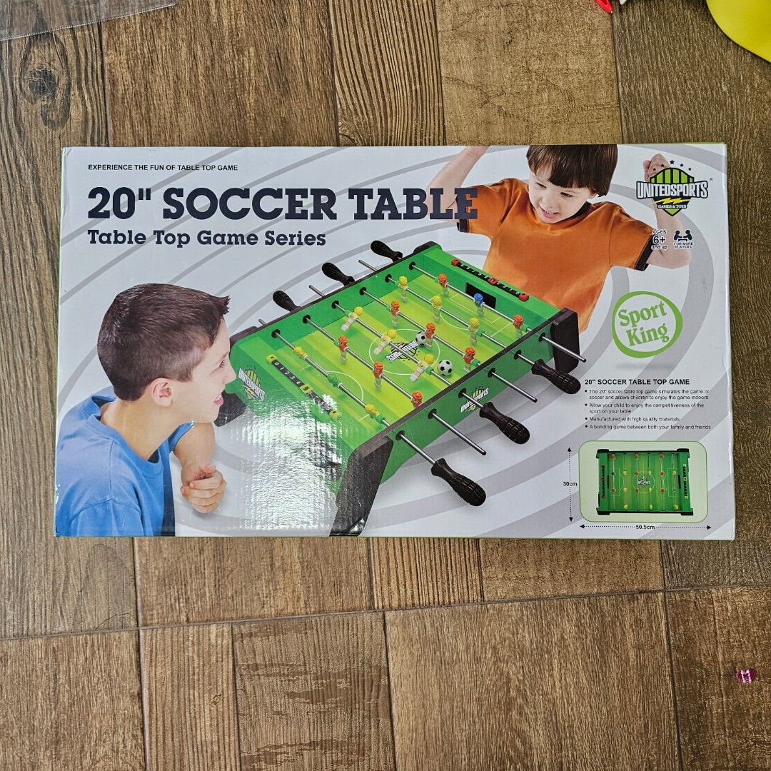 20" soccer table top game, Hobbies & Toys, Toys & Games on Carousell
