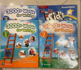 Pearson: 3000+ Words for Writing Level 2, 興趣及遊戲, 書本 & 文具, 教科書 - Carousell