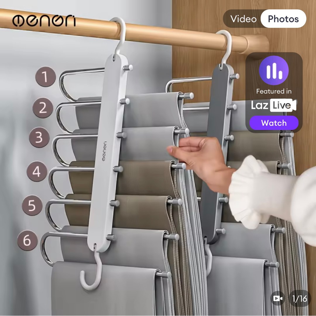 5 layer pants hanger multilayer hanger skirt short multifunctional ...