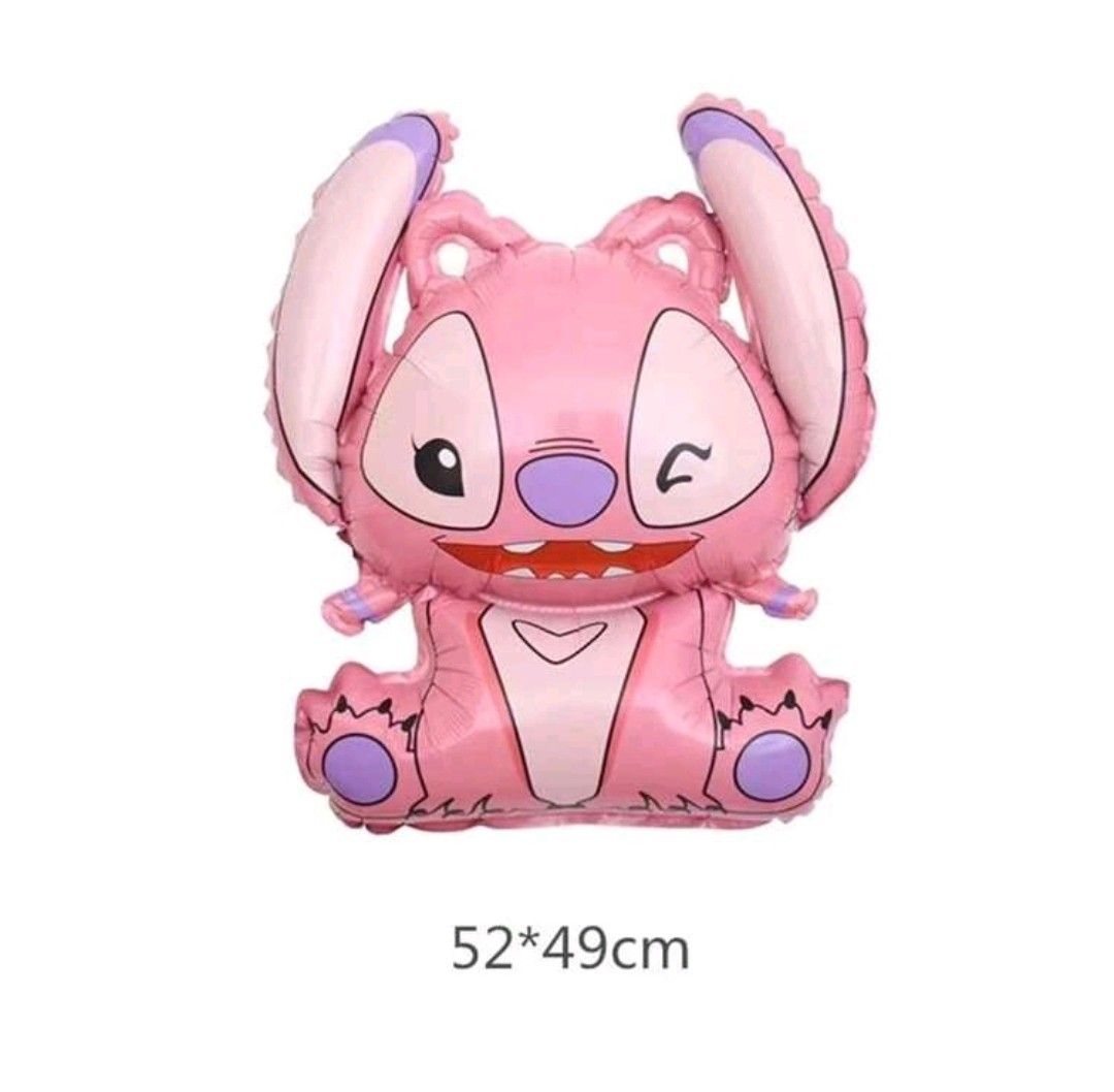 5PCS/SET! HBD LILO AND STITCH / STITCH GF GIRLFRIEND ANGEL THEME HAPPY ...