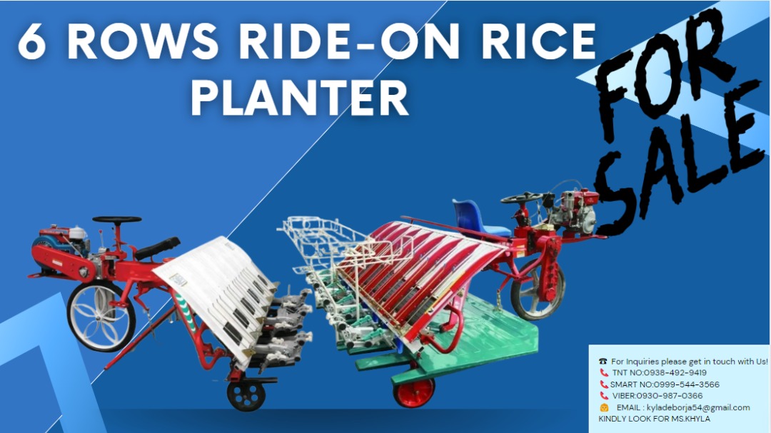 6 rows Ride-on rice planter, Everything Else, Looking For on Carousell