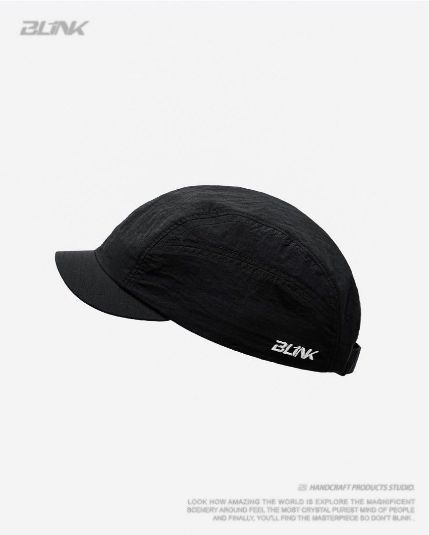 全新 Blink.Studio 短帽簷 尼龍帽 POLY-HAT001, 他的時尚, 手錶及配件, 帽子在旋轉拍賣